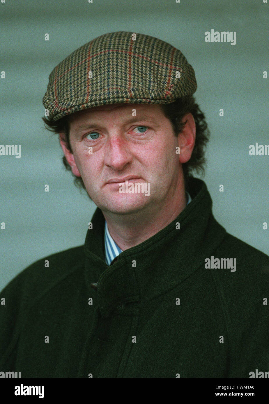 AIDEN MURPHY ASS TRAINER & HUSBAND A.KING 12 January 1995 Stock Photo ...