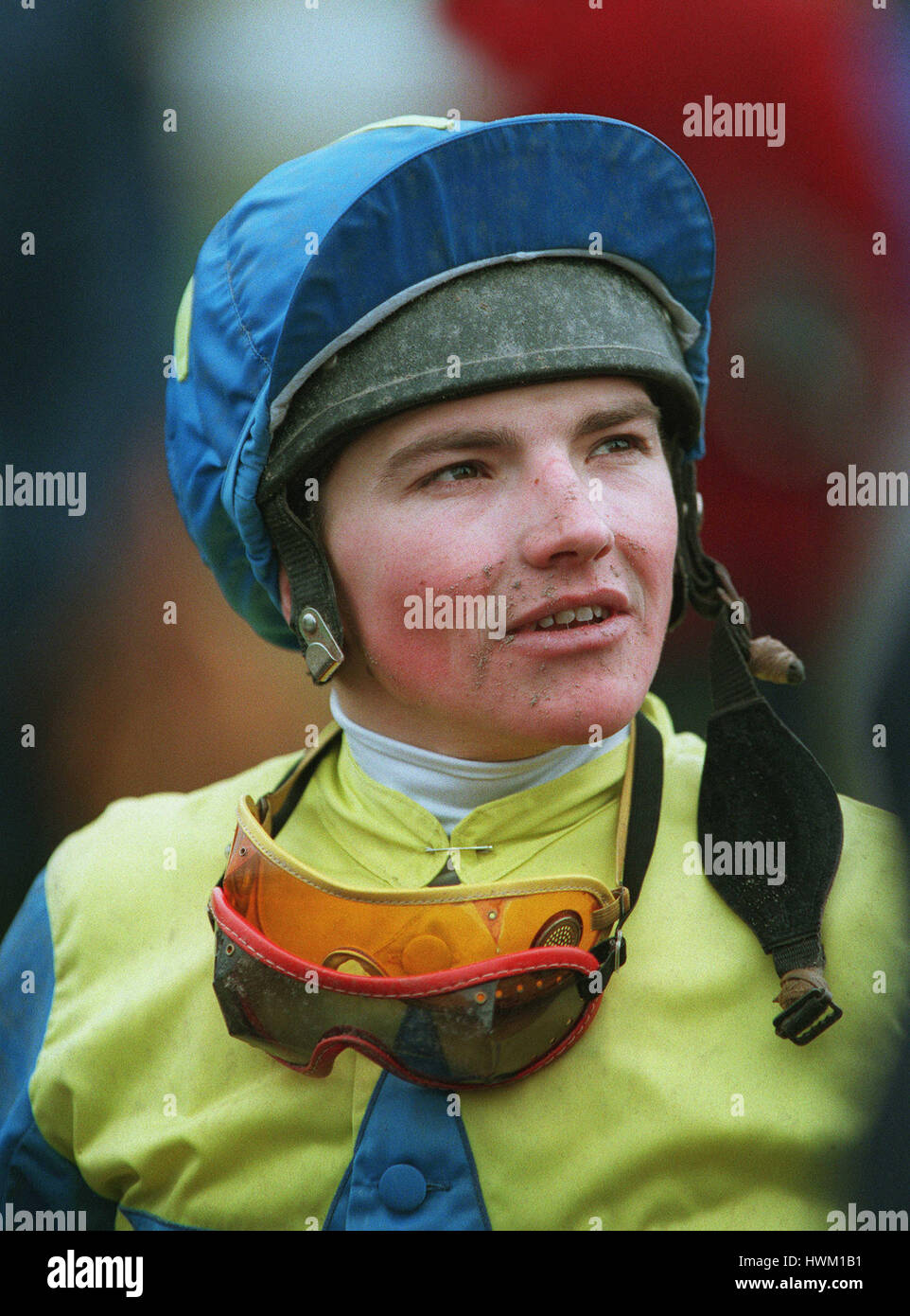 NEIL VARLEY JOCKEY 19 January 1995 Stock Photo - Alamy