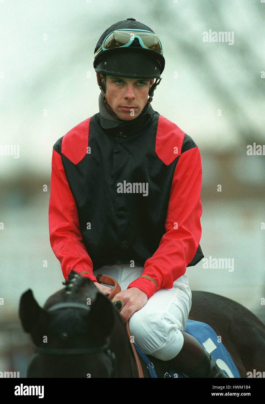 LEE NEWTON JOCKEY 27 January 1995 Stock Photo - Alamy