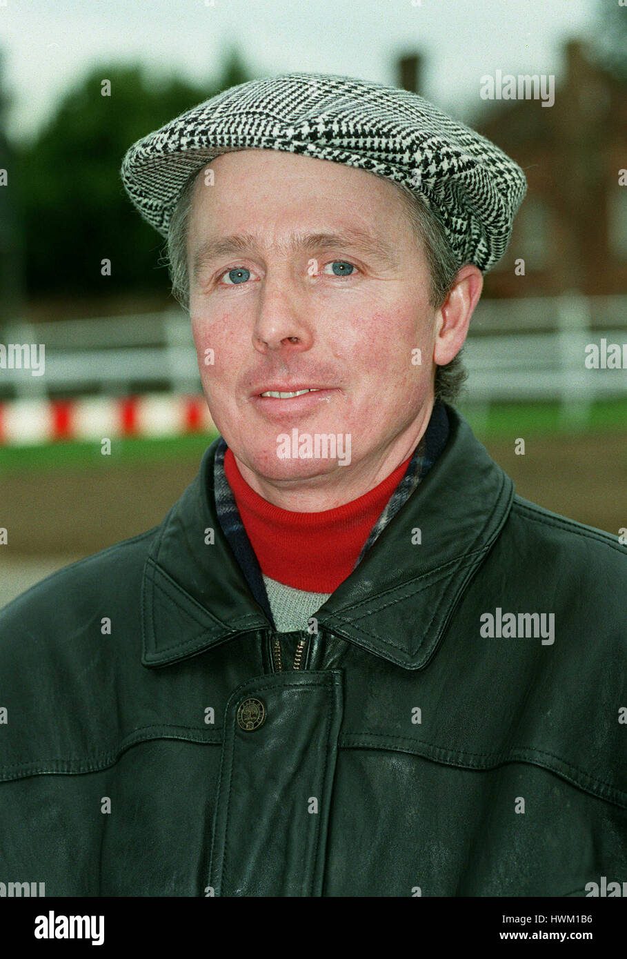 BILL O'GORMAN RACE HORSE TRAINER 27 January 1995 Stock Photo - Alamy