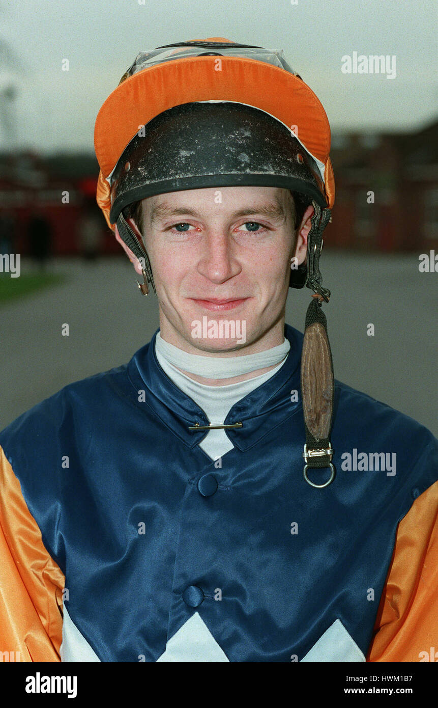 STEVEN DROWNE JOCKEY 27 January 1995 Stock Photo - Alamy