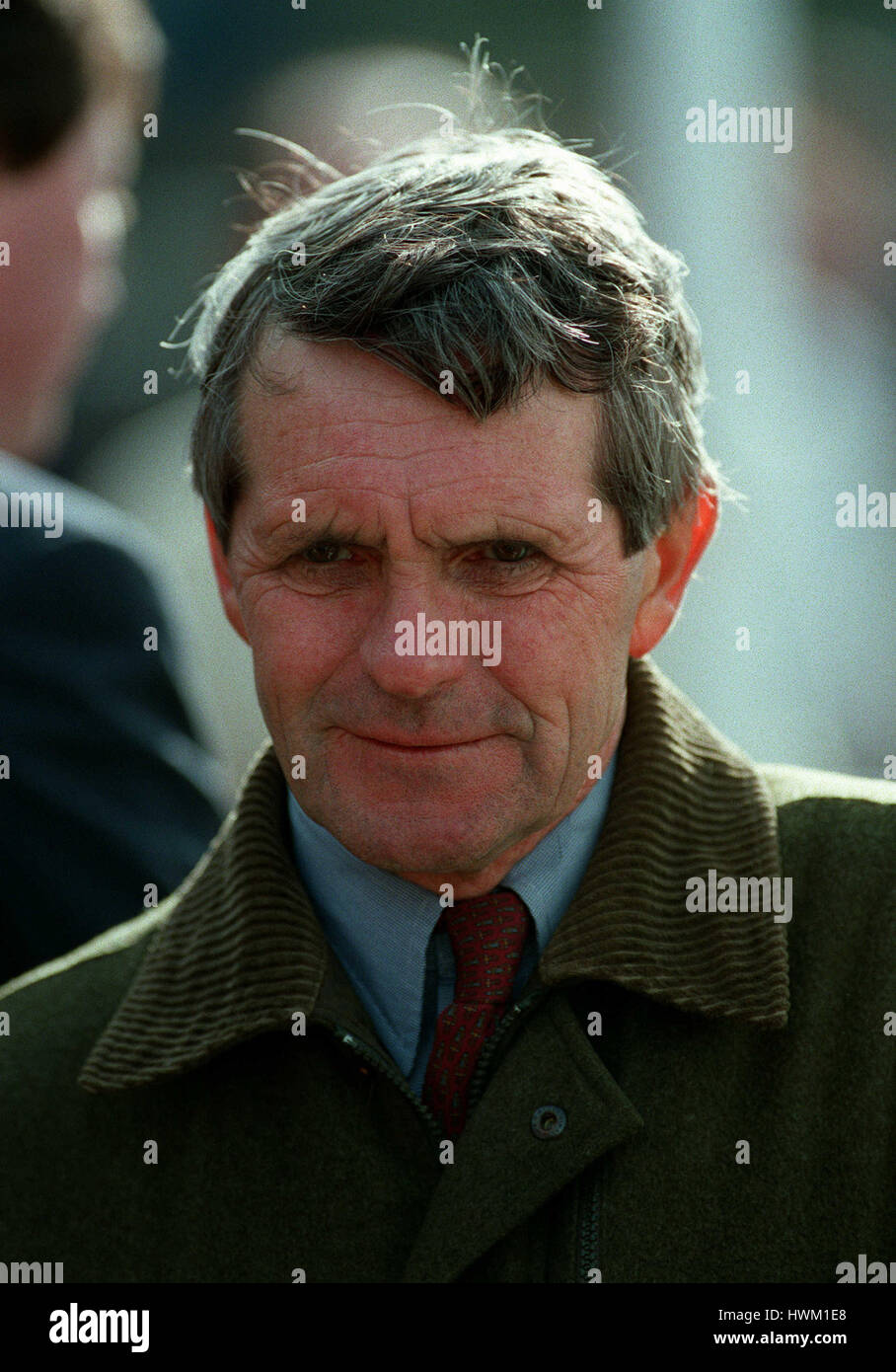 WALLY SWINBURN RACE HORSE BREEDER 14 April 1995 Stock Photo - Alamy