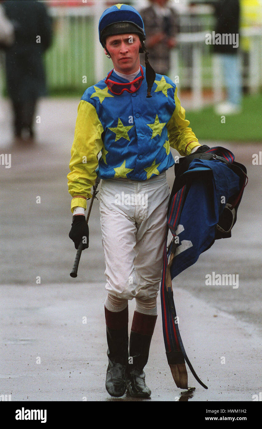 DAVID MCCABE JOCKEY 26 April 1995 Stock Photo - Alamy