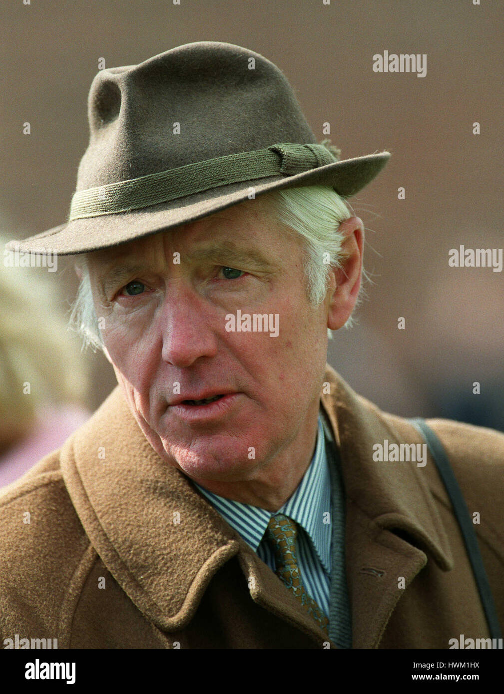 GEOFF WRAGG RACE HORSE TRAINER 26 April 1995 Stock Photo - Alamy