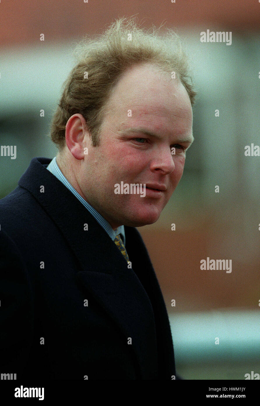 DAVID LODER RACE HORSE TRAINER 27 April 1995 Stock Photo - Alamy