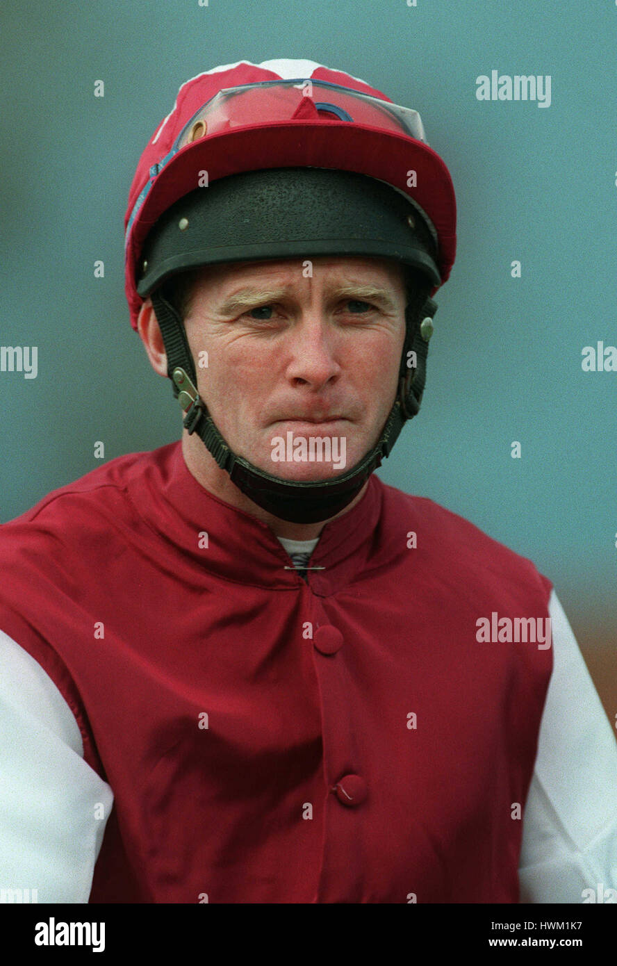 MICHAEL KINANE JOCKEY 27 April 1995 Stock Photo - Alamy