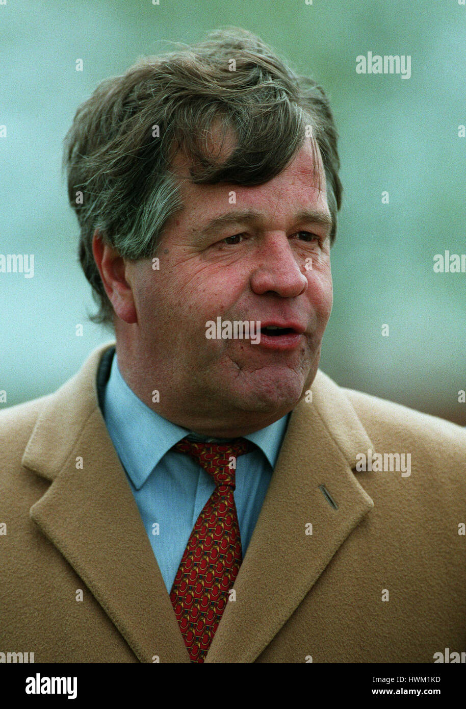 MICHAEL STOUTE RACE HORSE TRAINER 27 April 1995 Stock Photo - Alamy