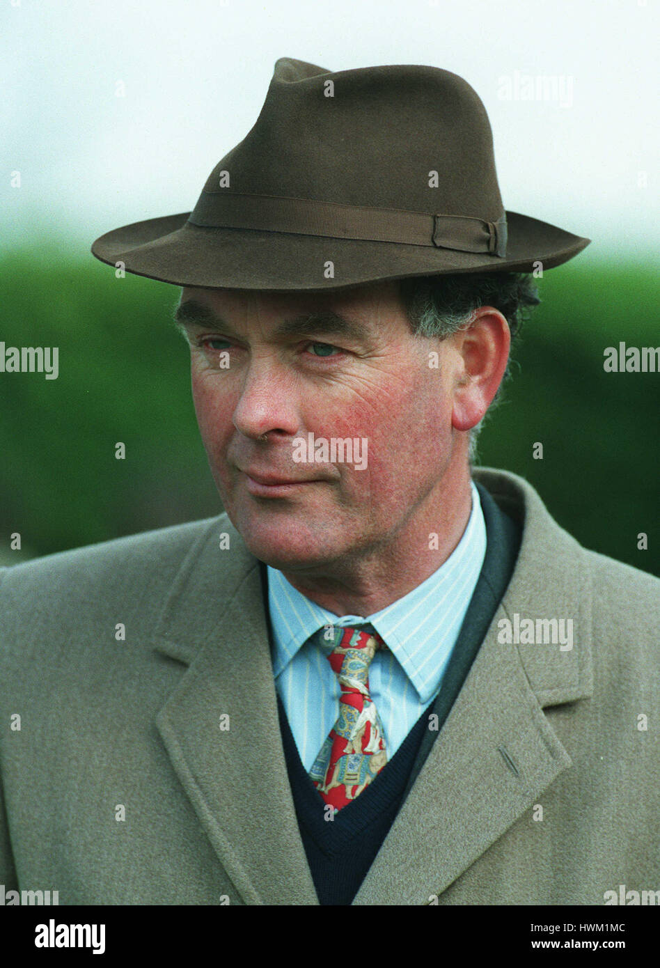 HENRY CANDY RACE HORSE TRAINER 27 April 1995 Stock Photo - Alamy