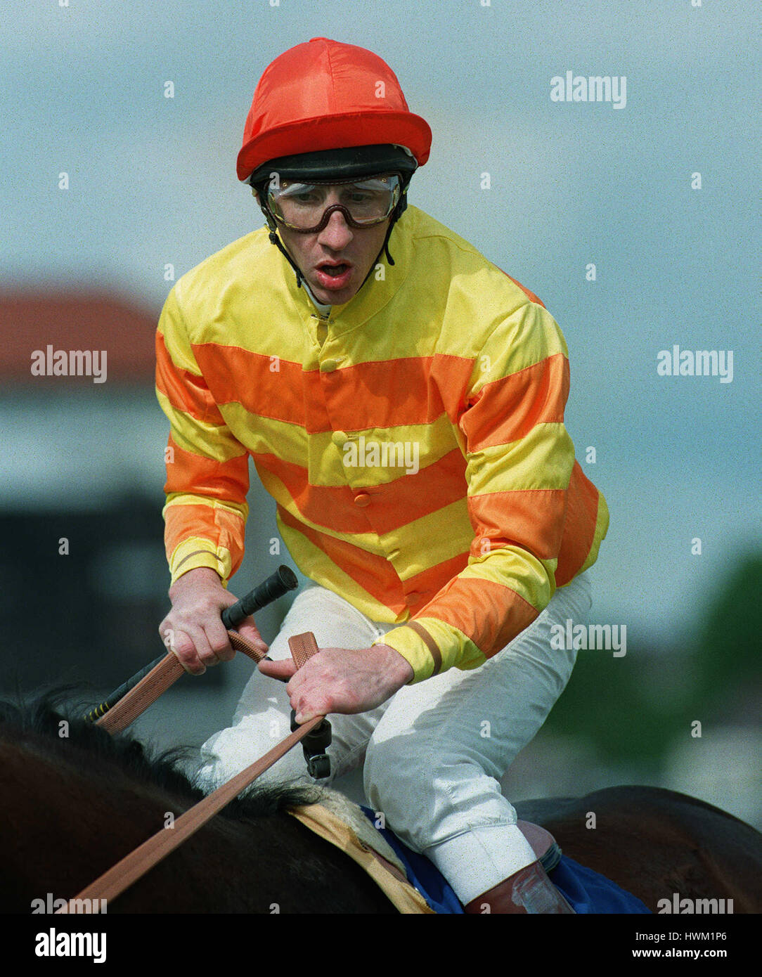 CHRIS RUTTER JOCKEY 10 May 1995 Stock Photo - Alamy