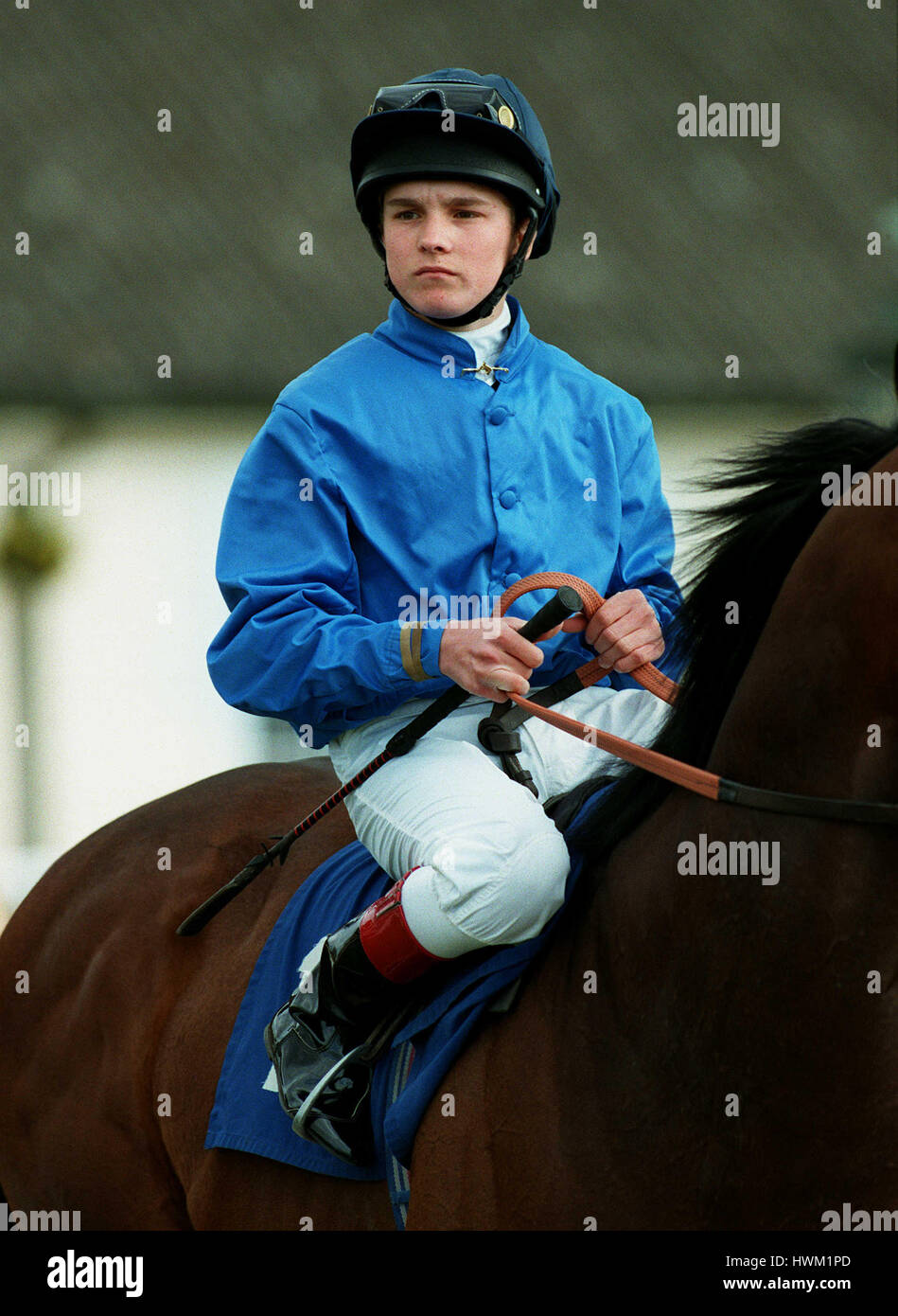 RICHARD MULLEN JOCKEY 10 May 1995 Stock Photo - Alamy