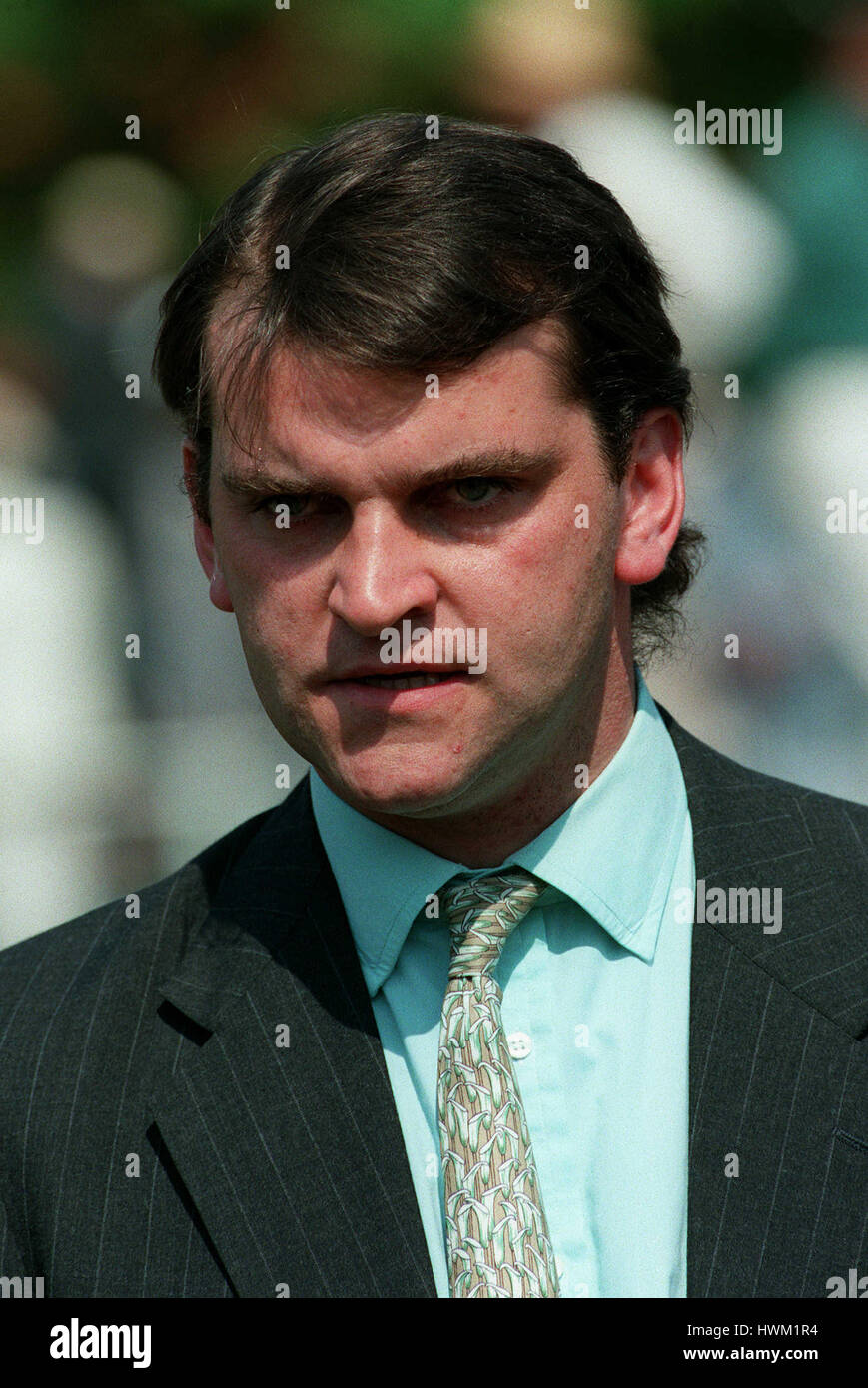 BRIAN MEEHAN RACE HORSE TRAINER 10 May 1995 Stock Photo - Alamy