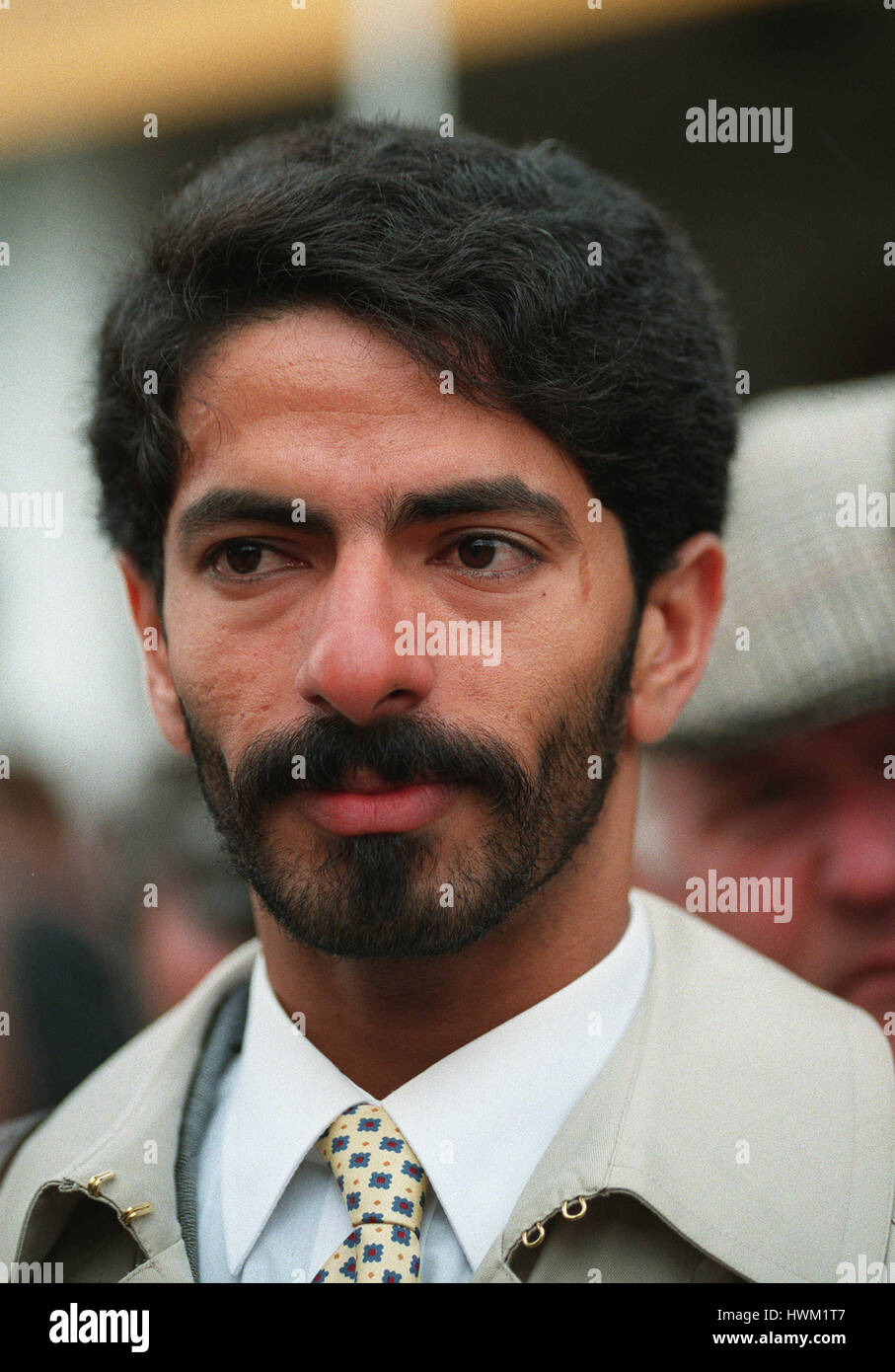 SAEED BIN SUROOR RACE HORSE TRAINER 19 May 1995 Stock Photo - Alamy