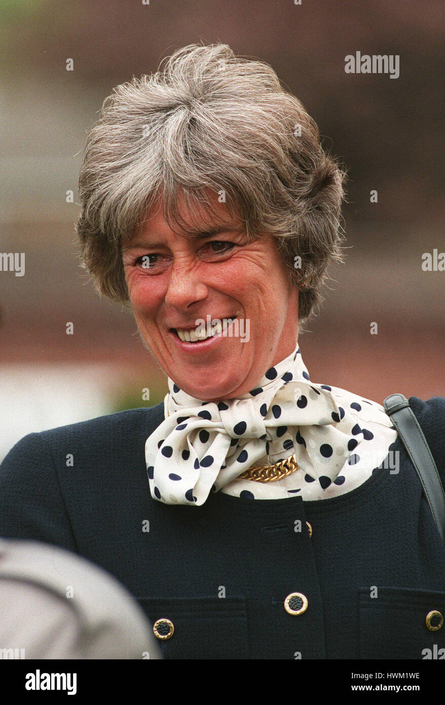 JULIE CECIL RACE HORSE TRAINER 19 May 1995 Stock Photo - Alamy