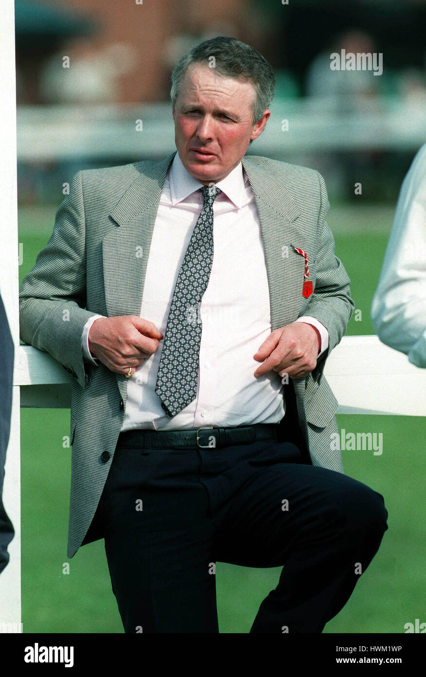 BILL O'GORMAN RACE HORSE TRAINER 24 May 1995 Stock Photo - Alamy