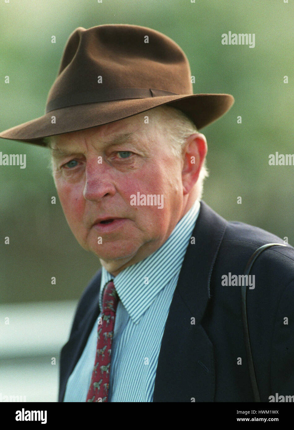 PETER EASTERBY RACE HORSE TRAINER 24 May 1995 Stock Photo - Alamy