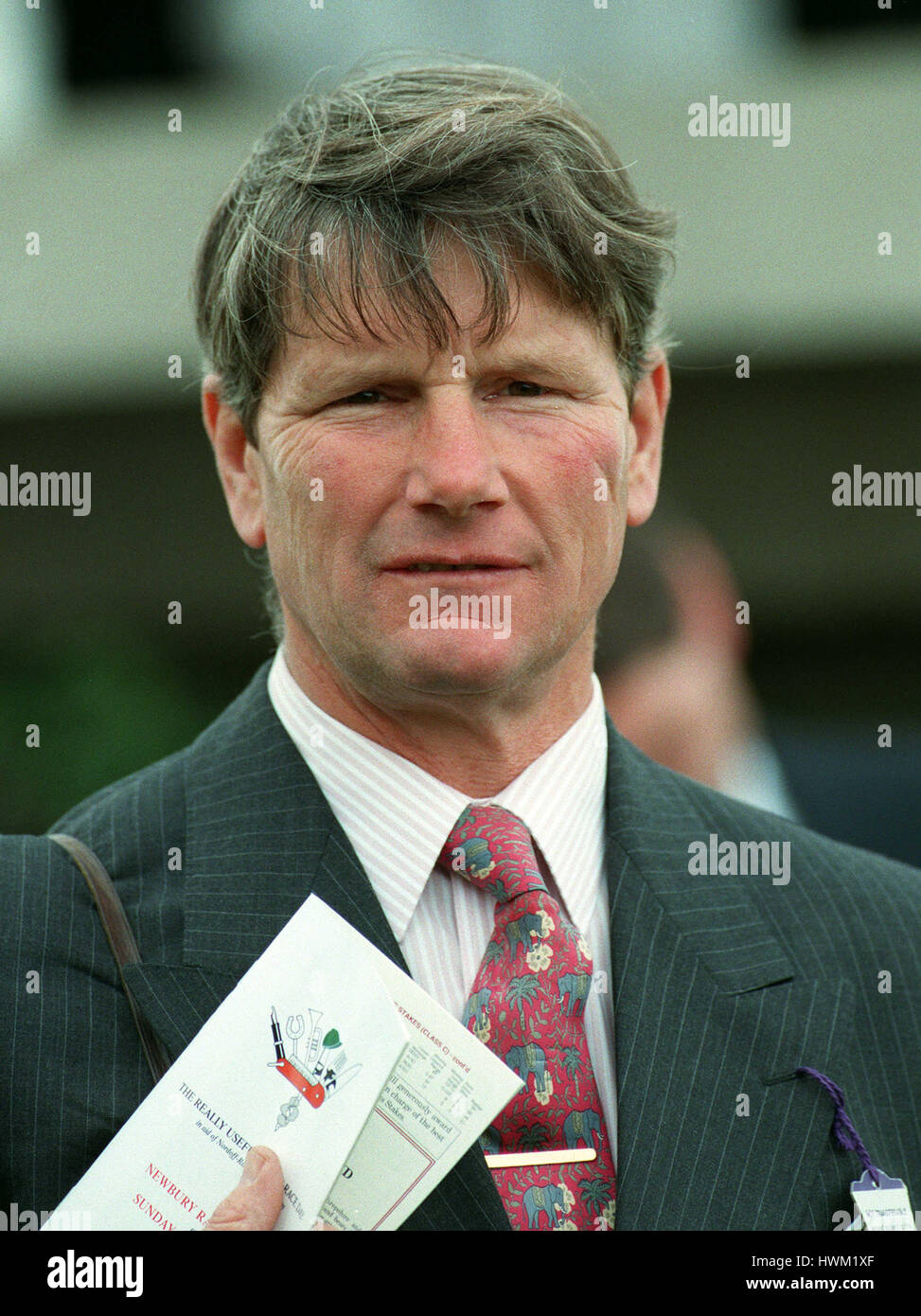 IAN BALDING RACE HORSE TRAINER 24 May 1995 Stock Photo - Alamy