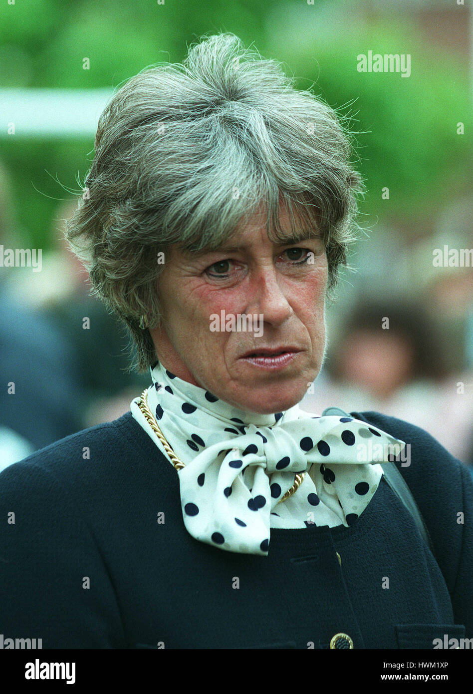 JULIE CECIL RACE HORSE TRAINER 24 May 1995 Stock Photo - Alamy