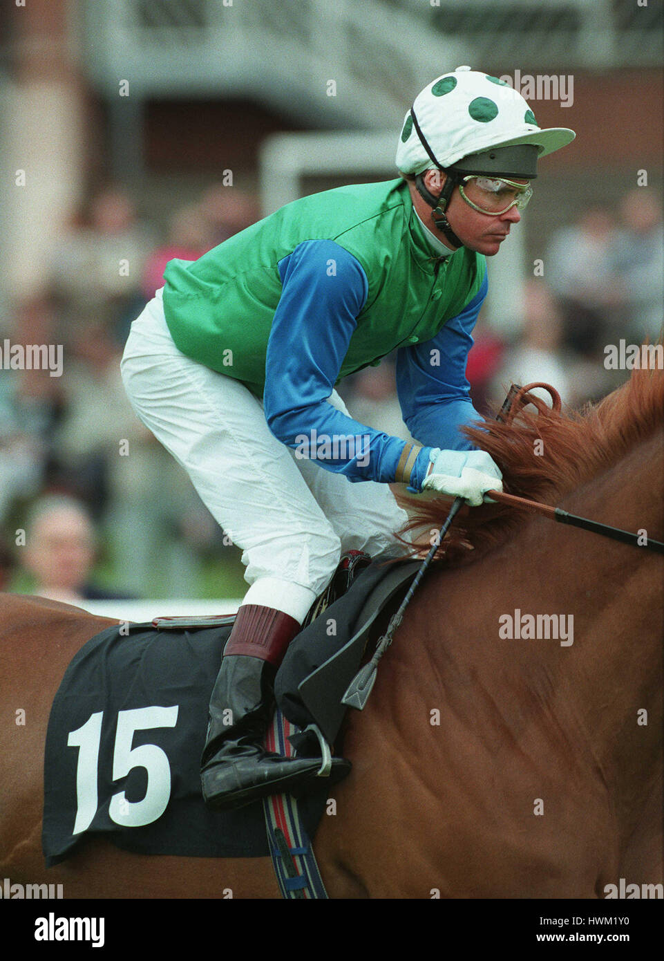BRENT THOMPSON JOCKEY 24 May 1995 Stock Photo - Alamy