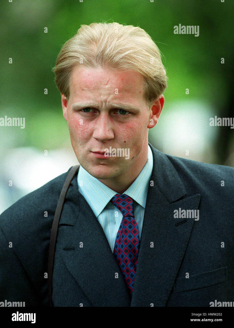 ED DUNLOP RACE HORSE TRAINER 31 May 1995 Stock Photo - Alamy