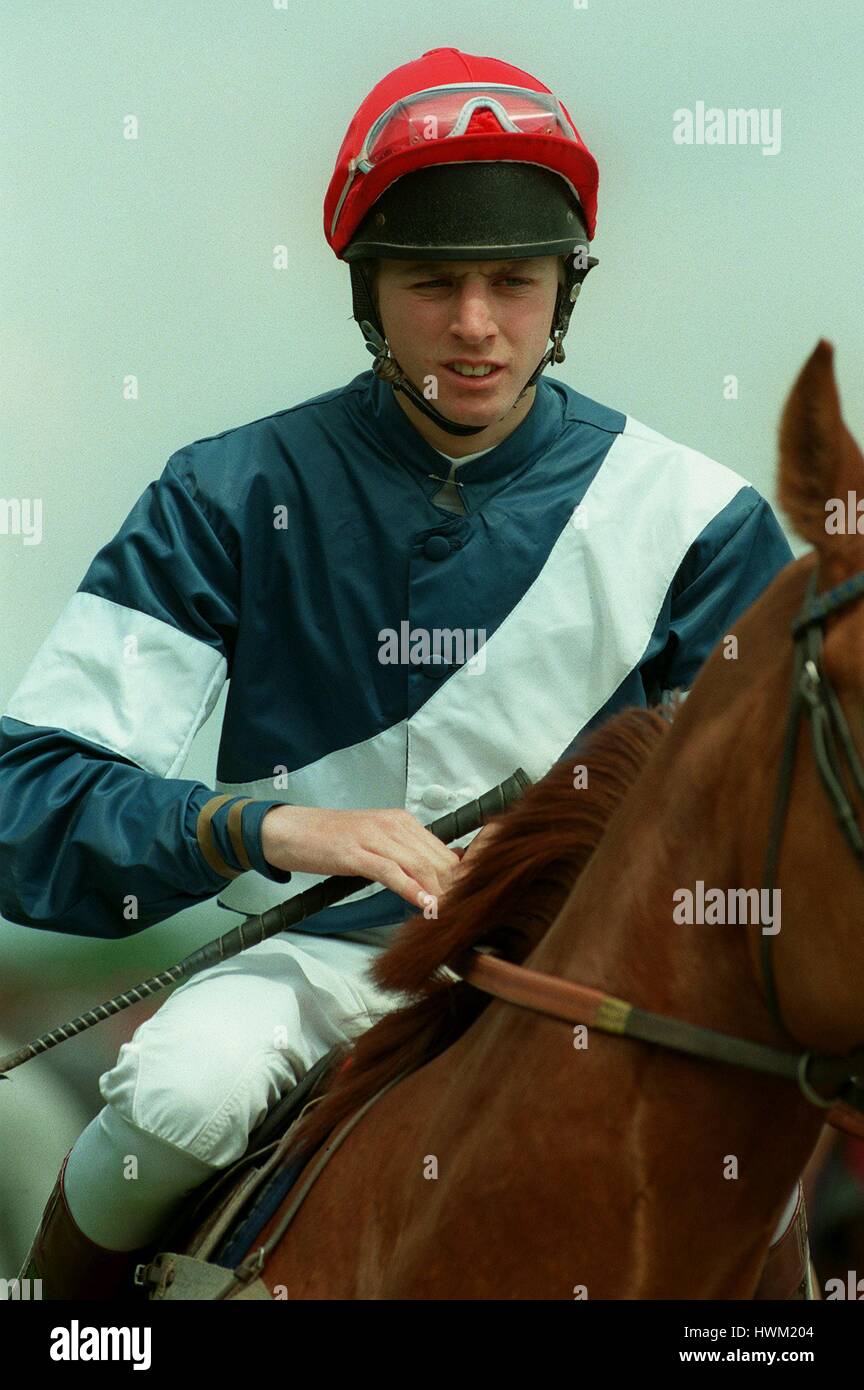 ANTHONY GARTH JOCKEY 31 May 1995 Stock Photo - Alamy