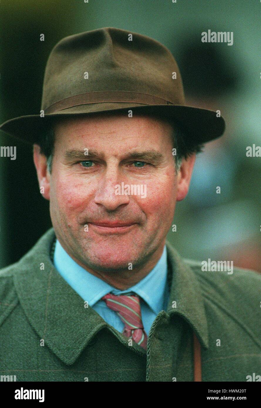 PETER MAKIN RACE HORSE TRAINER 31 May 1995 Stock Photo - Alamy