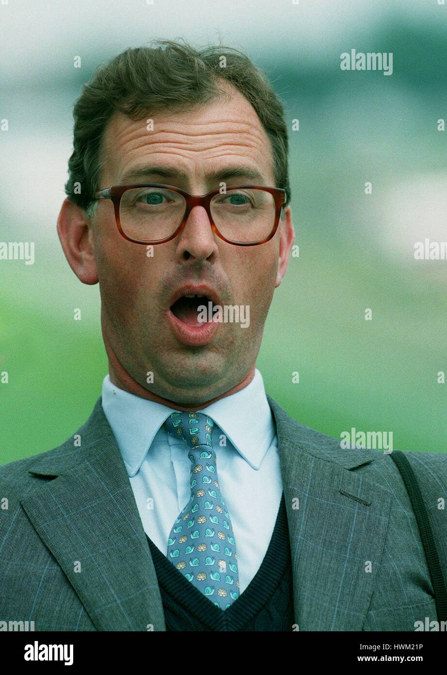 ROGER CHARLTON RACE HORSE TRAINER 17 June 1995 Stock Photo - Alamy