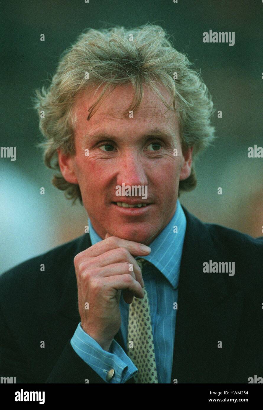 CHARLIE MANN RACE HORSE TRAINER 29 June 1995 Stock Photo - Alamy