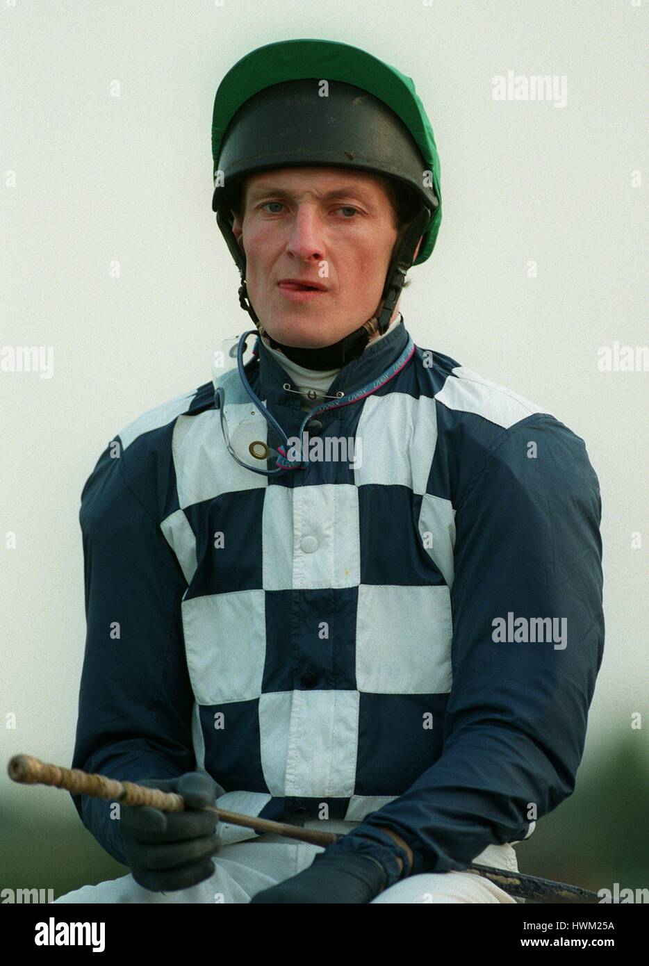RICHARD DUNWOODY JOCKEY 29 June 1995 Stock Photo - Alamy