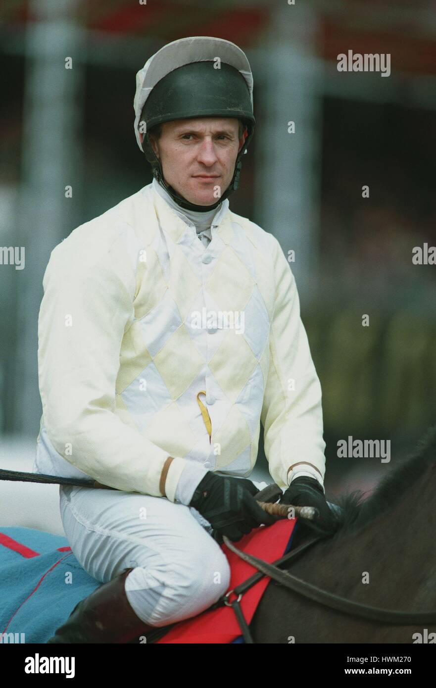 GRAHAM BRADLEY JOCKEY 12 July 1995 Stock Photo - Alamy