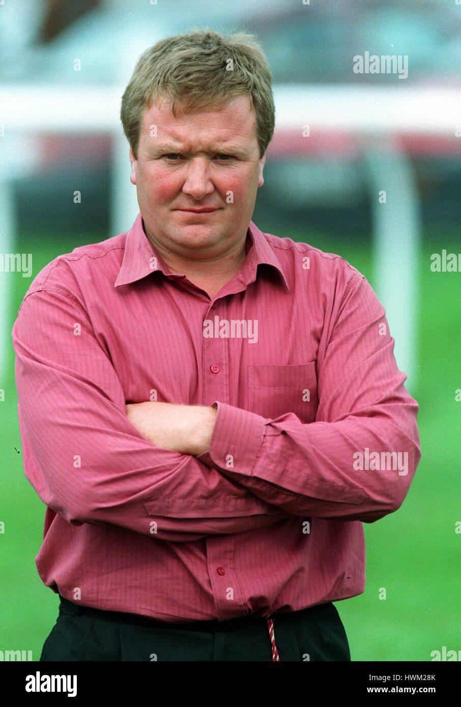RICHARD PRICE. RACE HORSE TRAINER 11 September 1995 Stock Photo - Alamy