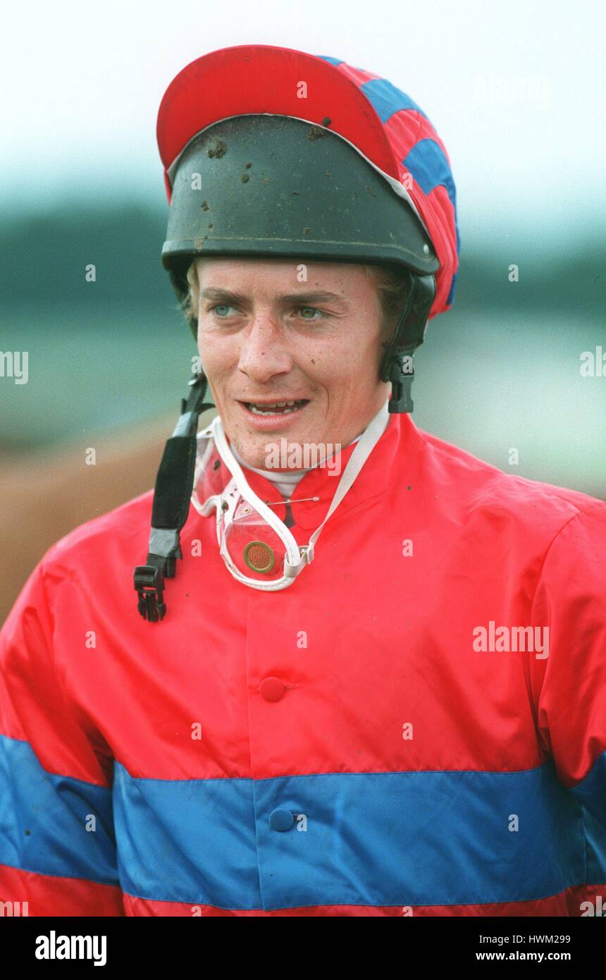 CHRIS MAUDE JOCKEY 12 September 1995 Stock Photo - Alamy