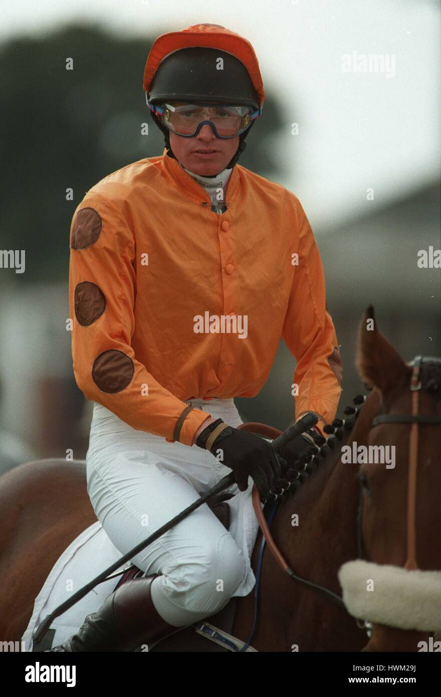 RUSSELL GARRITTY JOCKEY 12 October 1995 Stock Photo - Alamy