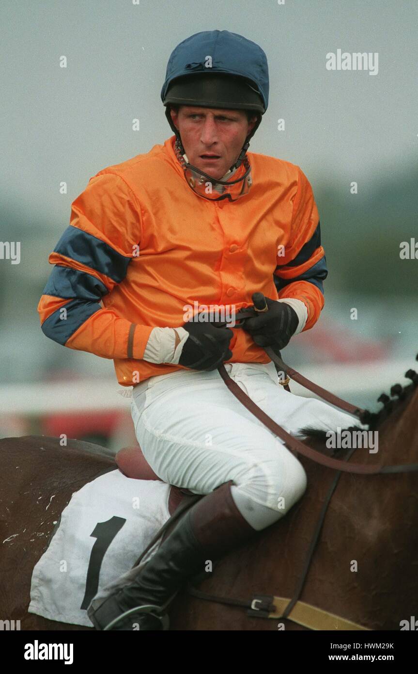 PETER NIVEN JOCKEY 12 October 1995 Stock Photo - Alamy