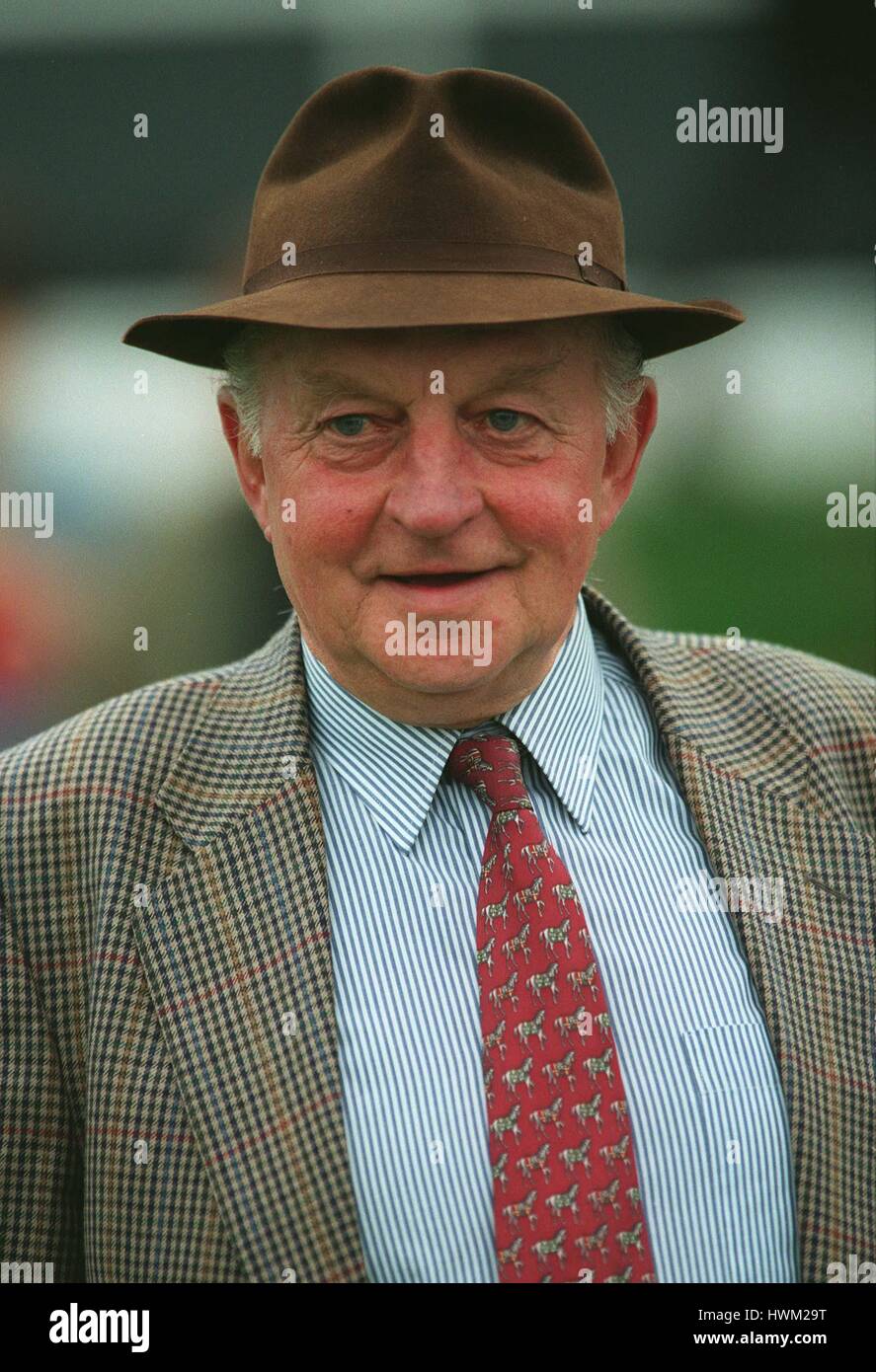 PETER EASTERBY RACE HORSE TRAINER 12 October 1995 Stock Photo - Alamy