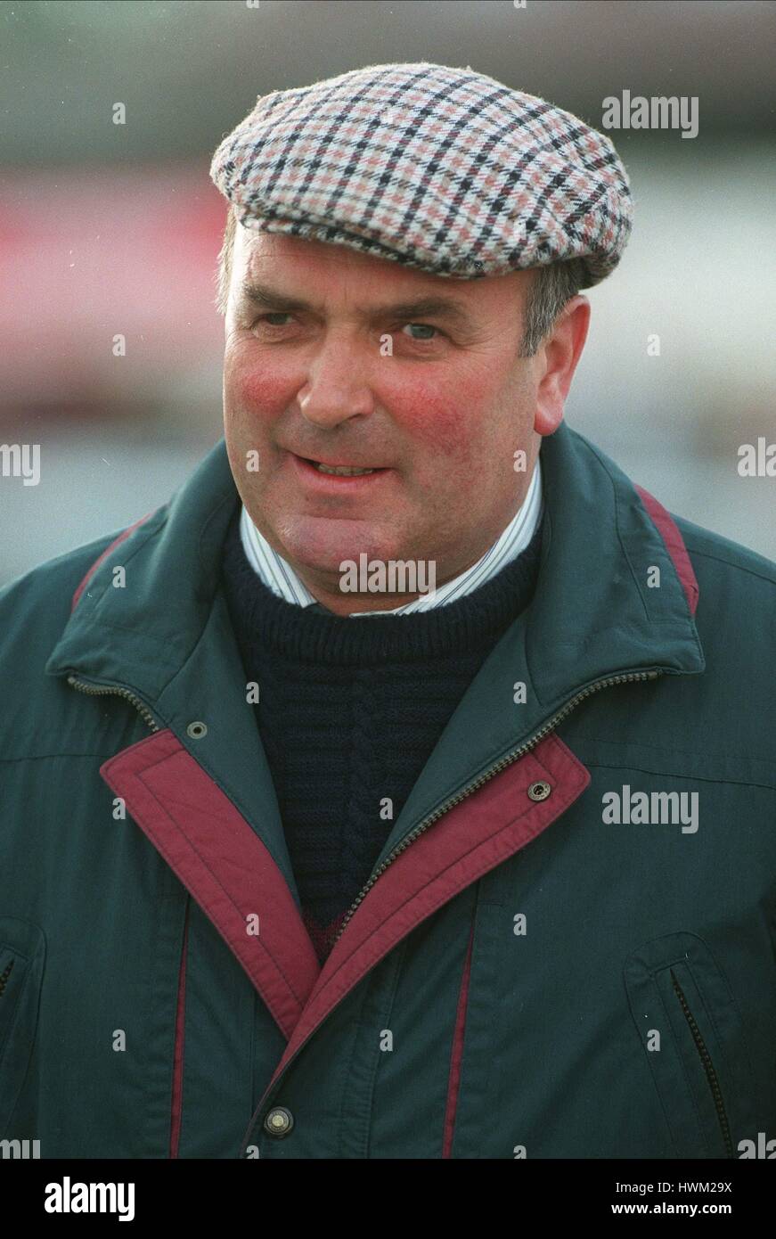 RAY CRAGGS RACE HORSE OWNER 26 October 1995 Stock Photo - Alamy