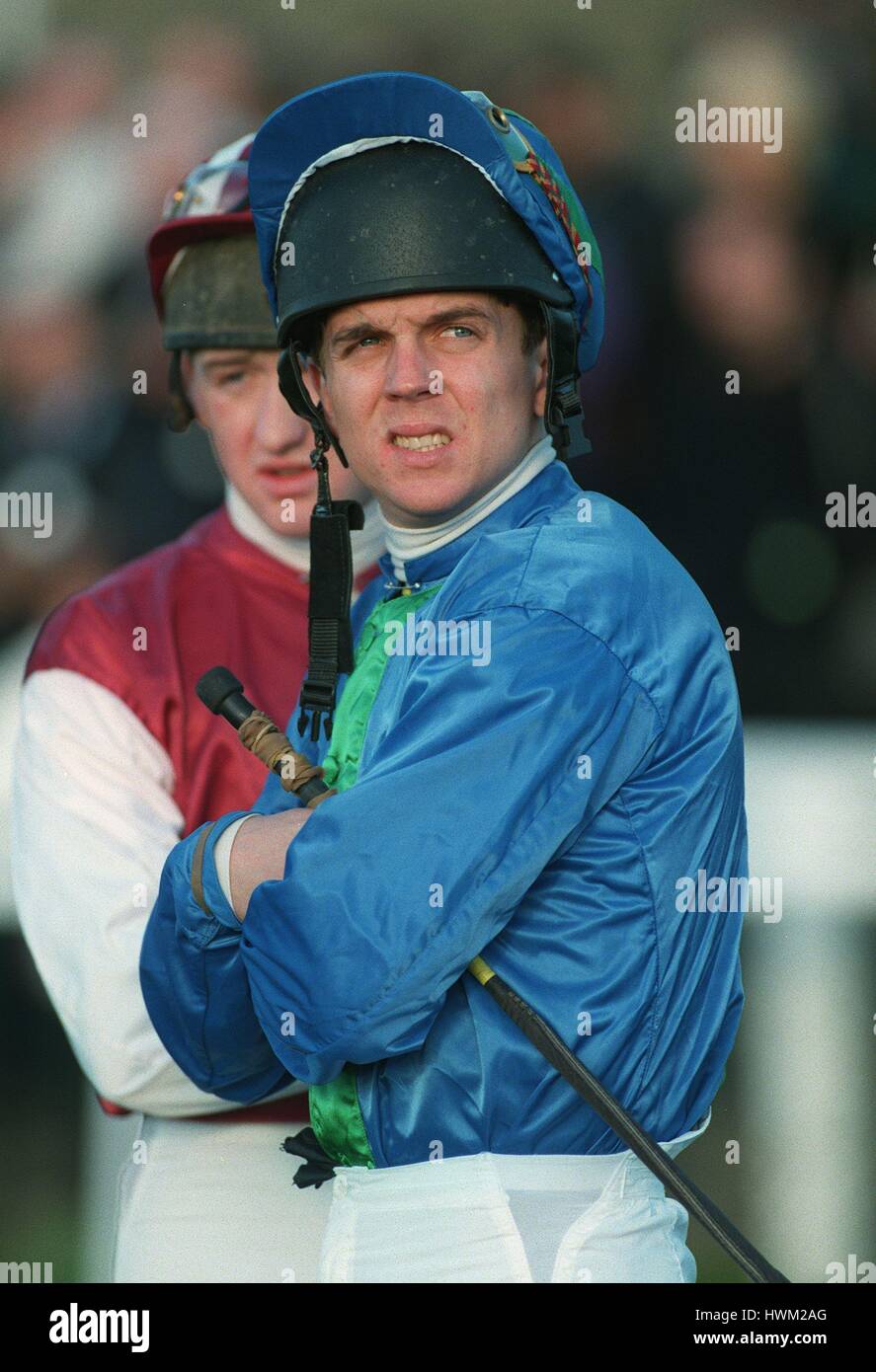 NICHOLAS BENTLEY JOCKEY 27 November 1995 Stock Photo - Alamy