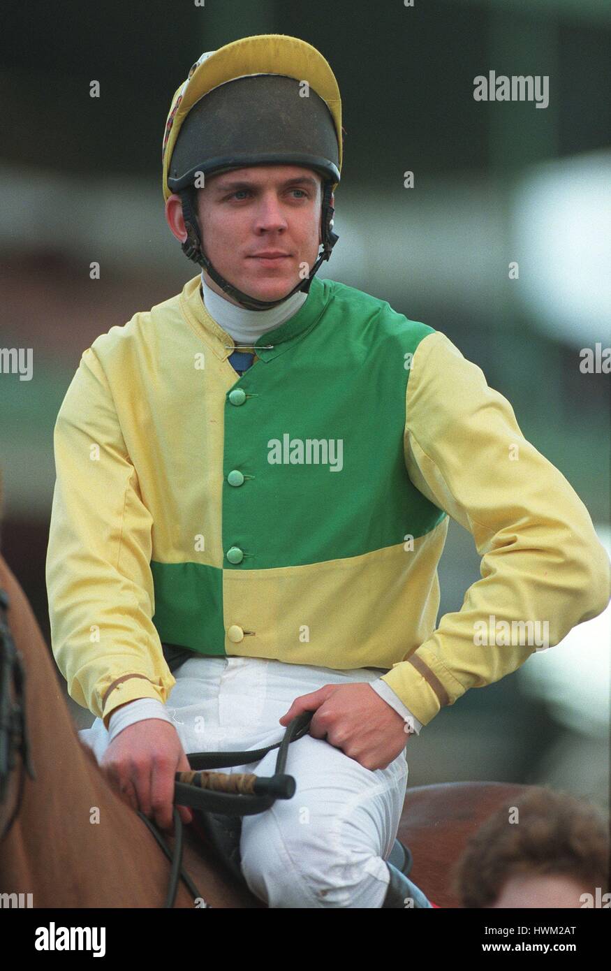 NICHOLAS BENTLEY JOCKEY 27 November 1995 Stock Photo - Alamy
