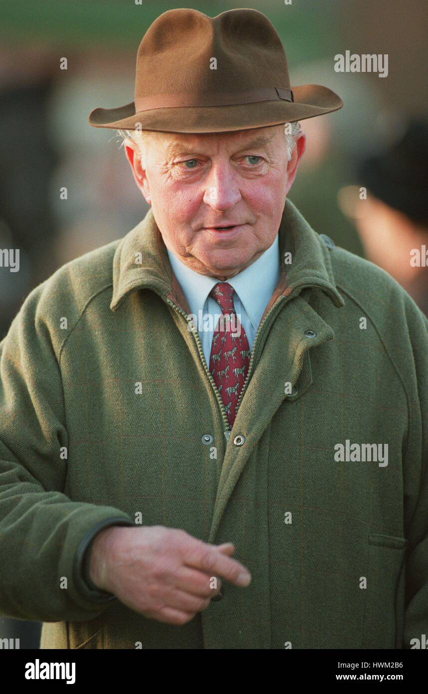 PETER EASTERBY RACE HORSE TRAINER 27 November 1995 Stock Photo - Alamy