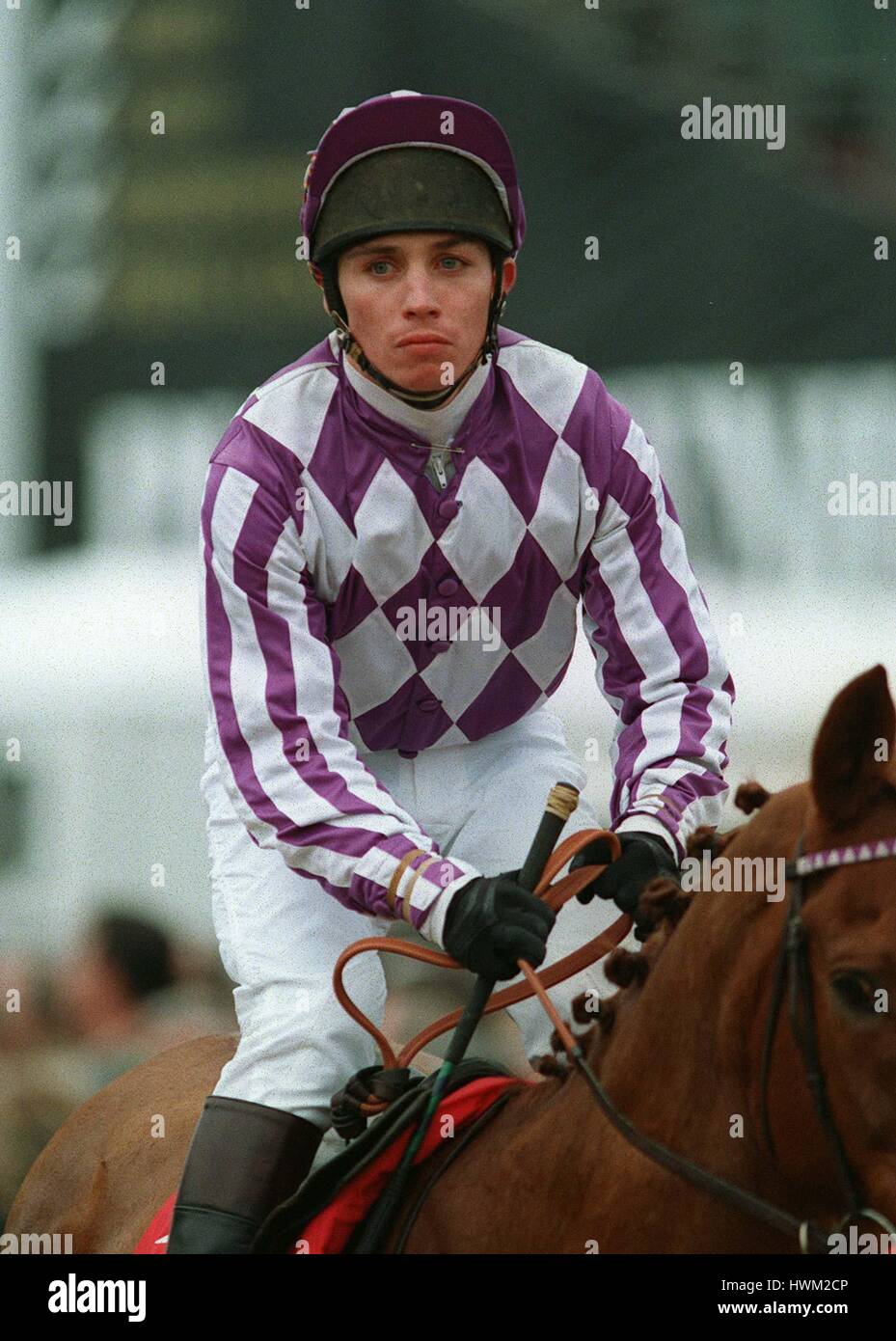 JASON TITLEY JOCKEY 28 November 1995 Stock Photo - Alamy