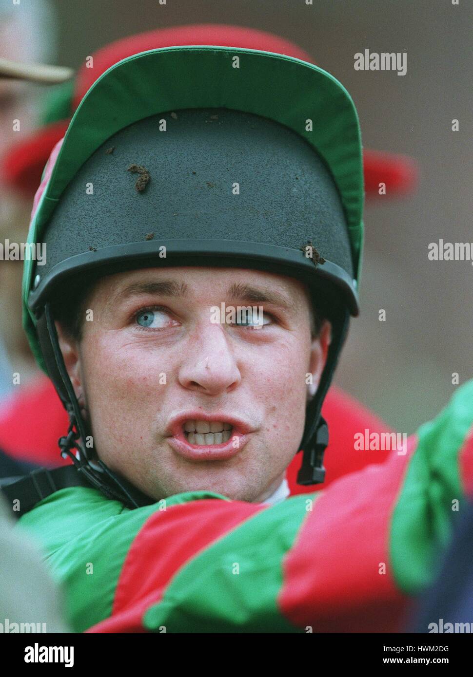JONATHAN LOWER JOCKEY 28 November 1995 Stock Photo - Alamy
