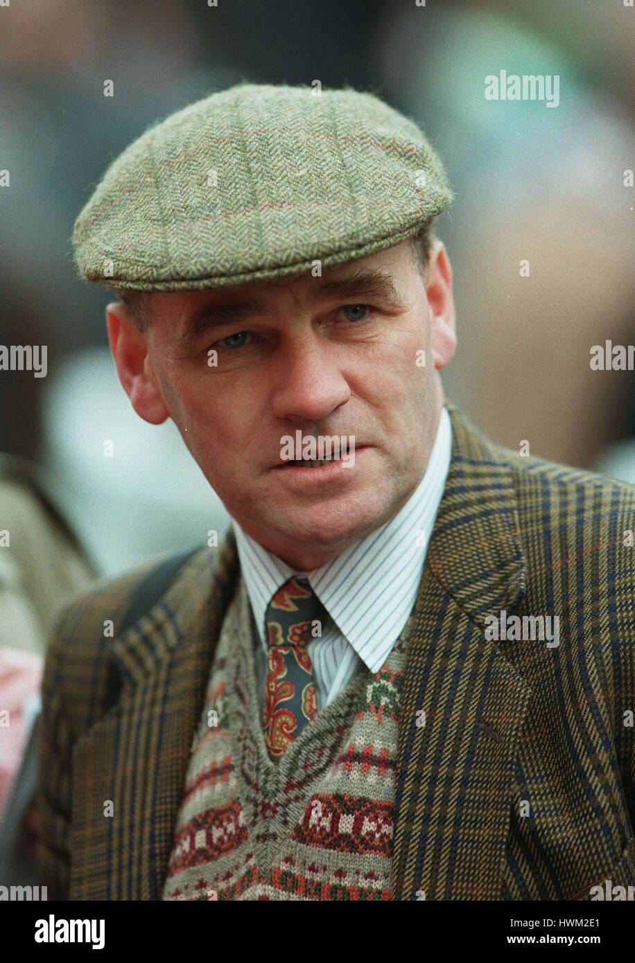 MALCOLM JEFFERSON RACE HORSE TRAINER 01 December 1995 Stock Photo - Alamy