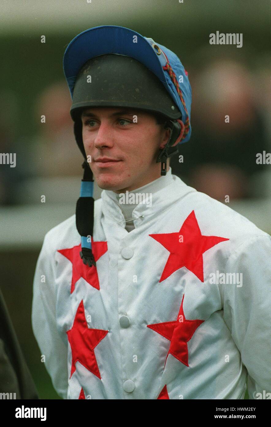 EDWARD CALLAGHAN JOCKEY 01 December 1995 Stock Photo - Alamy
