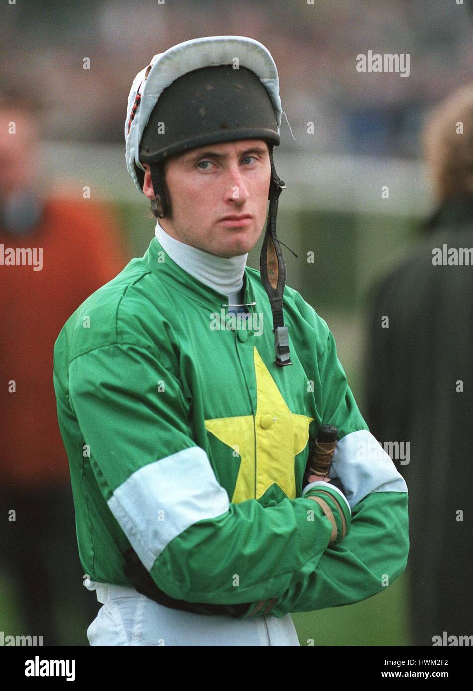 JOHN SUPPLE JOCKEY 01 December 1995 Stock Photo - Alamy