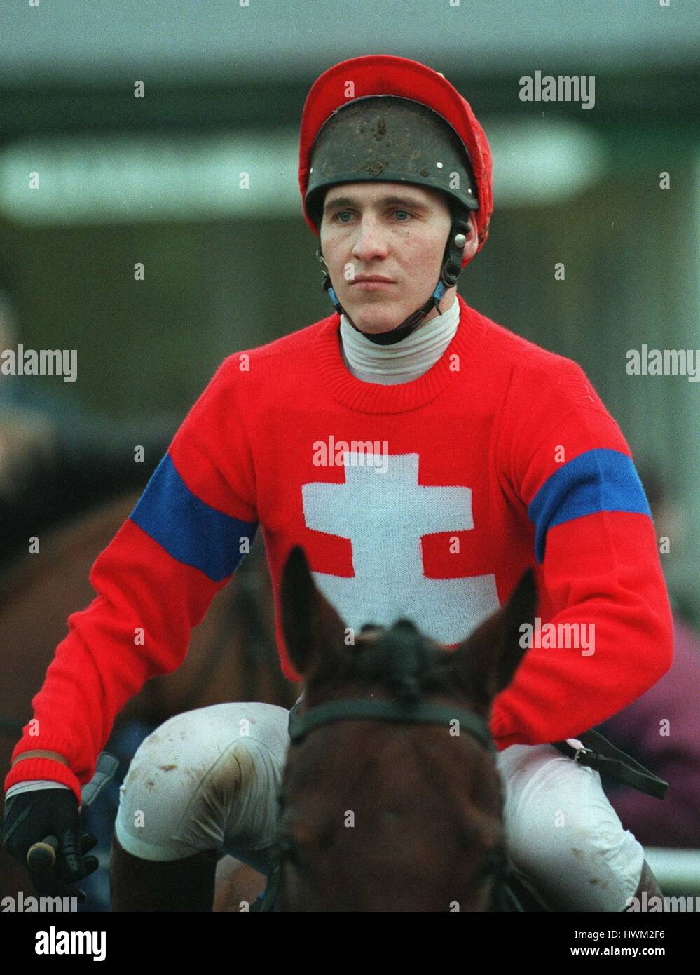 PETER WAGGOTT JOCKEY 01 December 1995 Stock Photo - Alamy