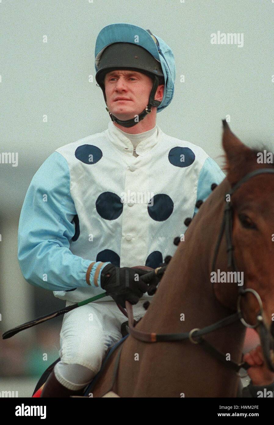 PHIL CAREY JOCKEY 11 December 1995 Stock Photo - Alamy