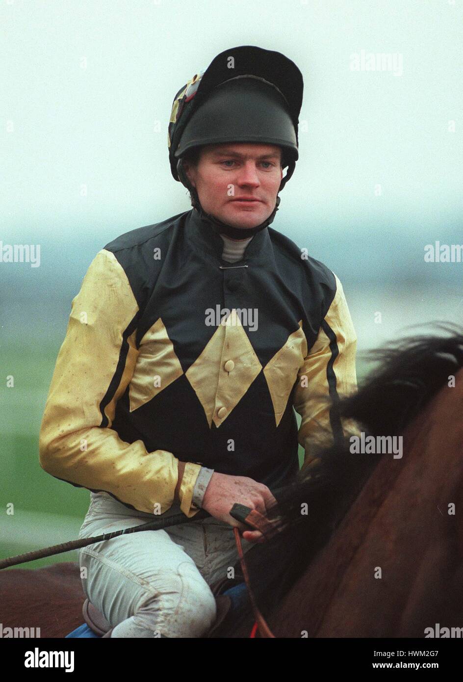 MARK DWYER. JOCKEY 11 December 1995 Stock Photo - Alamy