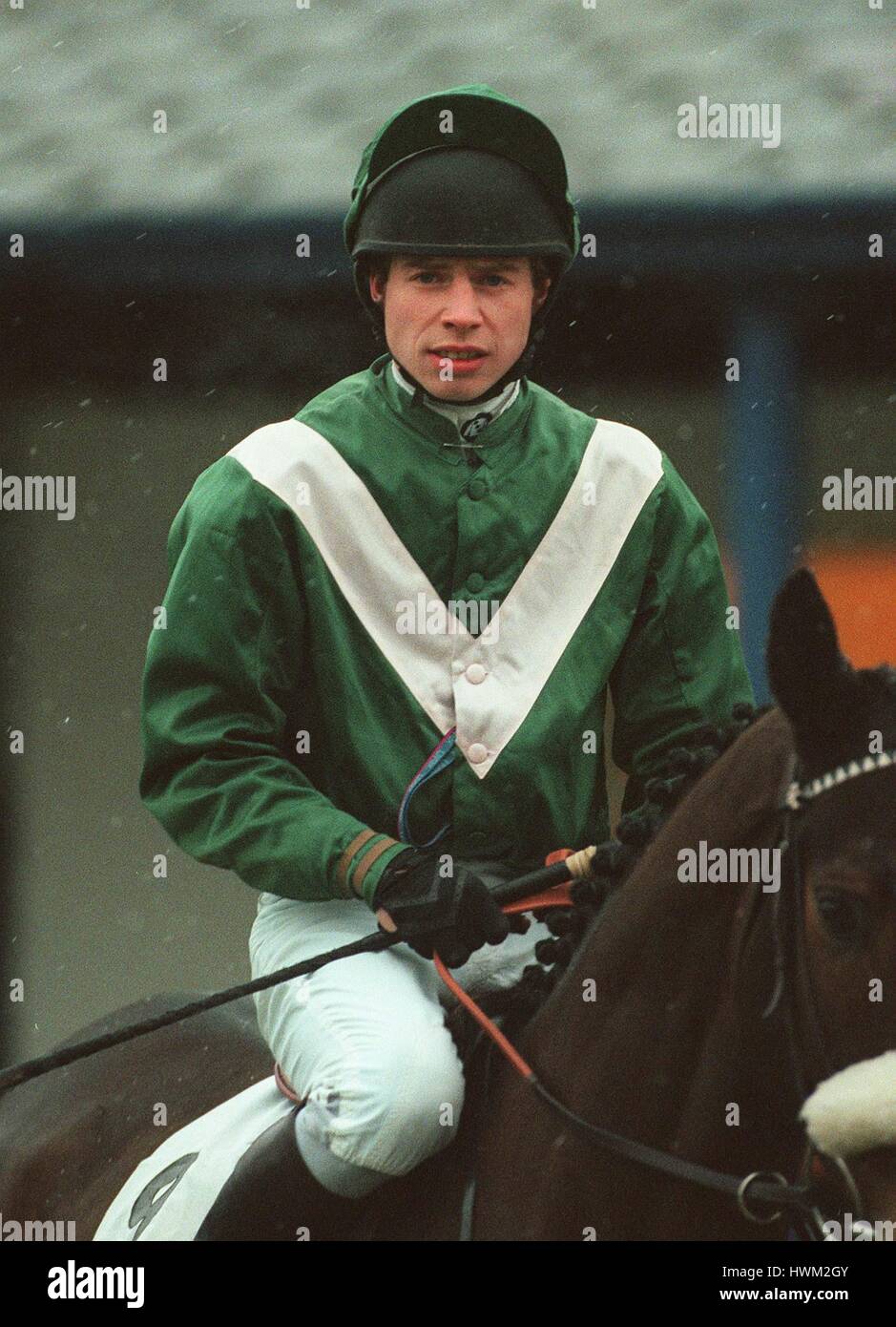 JAMIE OSBORNE JOCKEY 12 December 1995 Stock Photo - Alamy