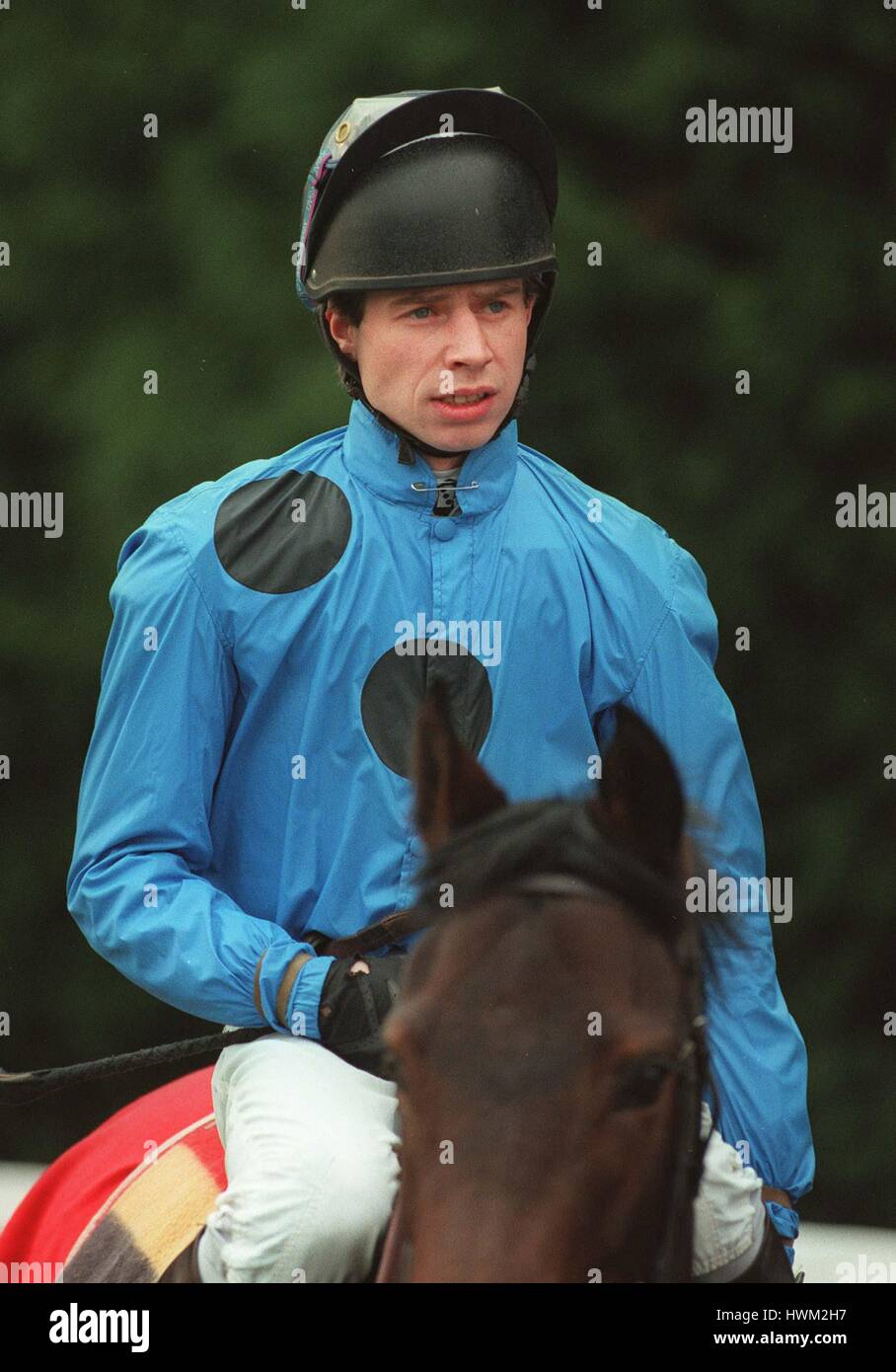 JAMIE OSBORNE JOCKEY 14 December 1995 Stock Photo - Alamy