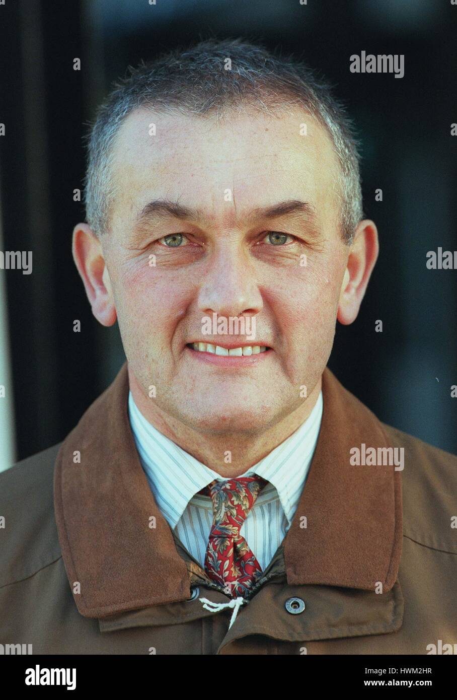 JOHN HOGG RACE HORSE OWNER 20 December 1995 Stock Photo - Alamy