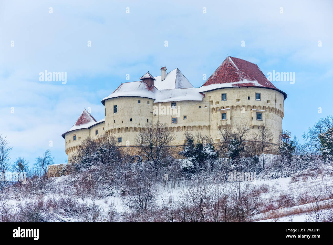 Castle Veliki Tabor in Croatia Stock Photo - Alamy